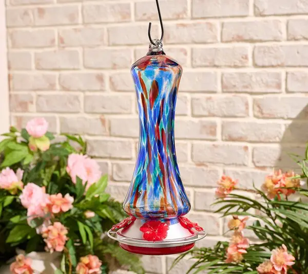 ULTIMATE INNOVATIONS BY THE DEPALMAS Ultimate Innovations Elongated Hummingbird Feeder