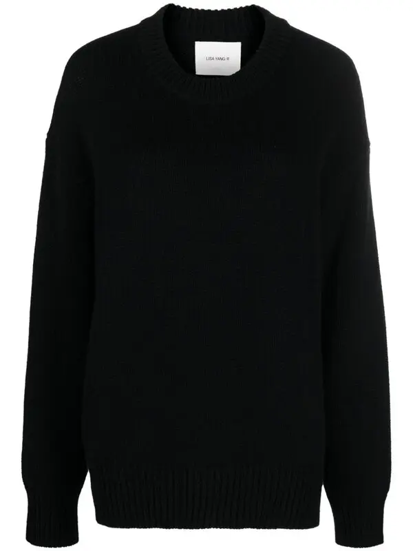 LISA YANG Renske Cashmere Sweater - Black