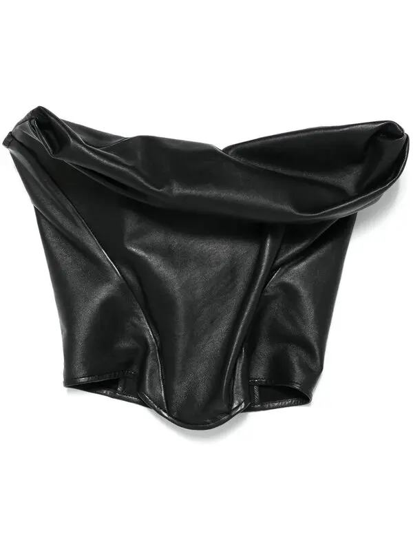 Magda Butrym Draped Leather Corset