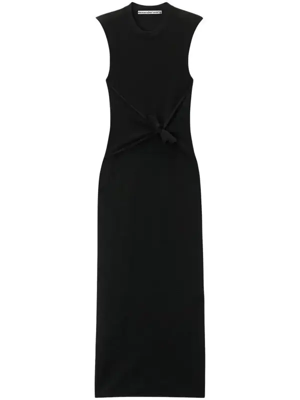 Alexander Wang Knotted Midi Dress
