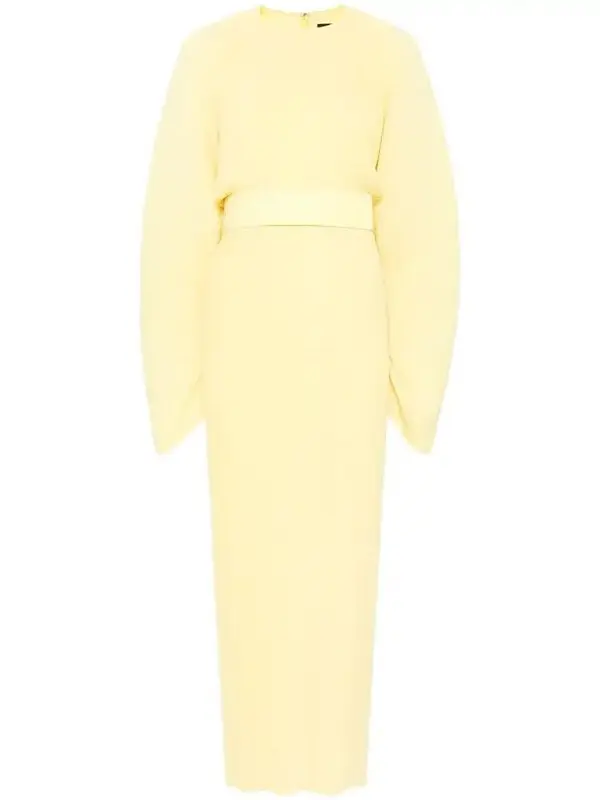 Solace London Mirabelle Maxi Dress - Yellow