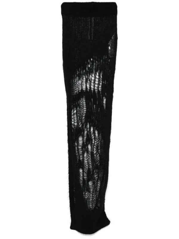 Rick Owens Spider Ziggy Skirt - Black