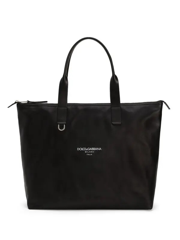 Dolce & Gabbana Logo-print Tote - Black