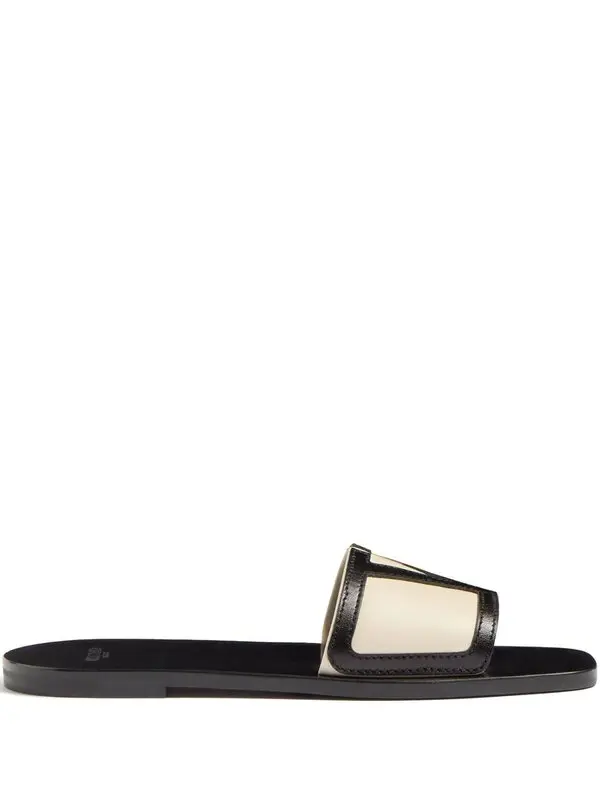 Valentino Garavani Vlogo Signature Sandals - Black