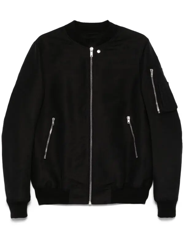Rick Owens Zip-pocket Bomber Jacket