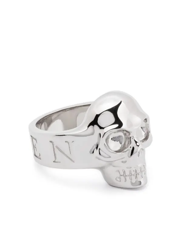 Alexander McQueen Skull Ring - Silver