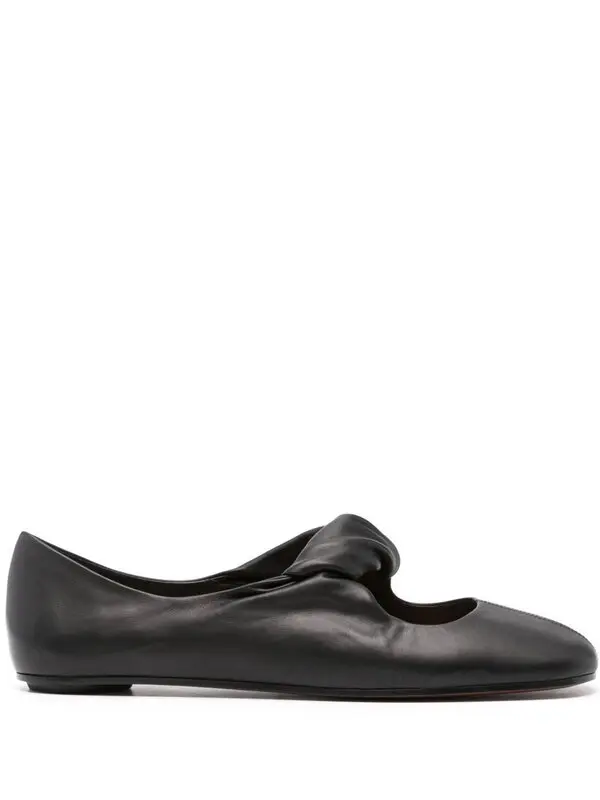 Alexander McQueen Twist-detailing Ballerina Flats