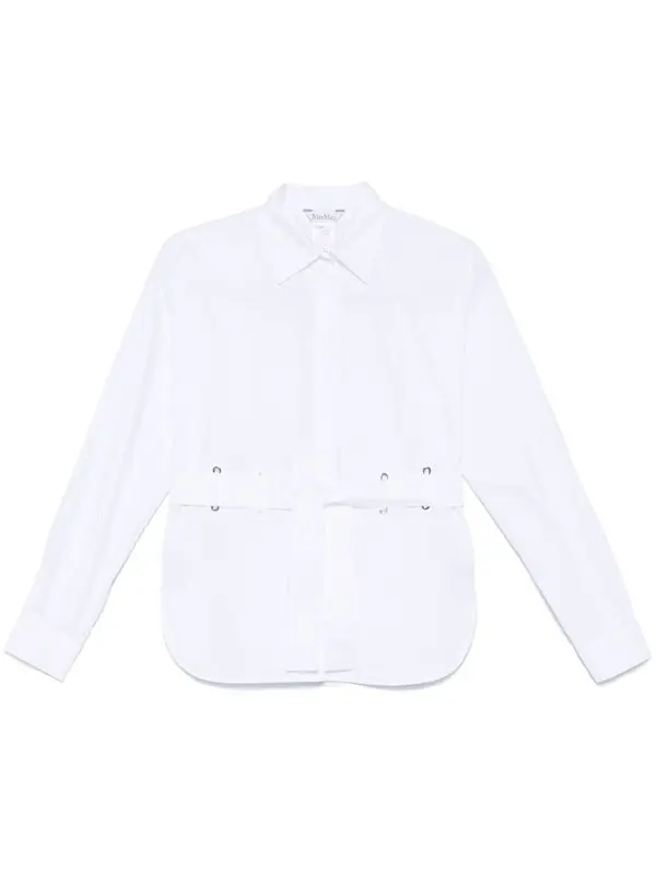 Max Mara Cotton Shirt - White