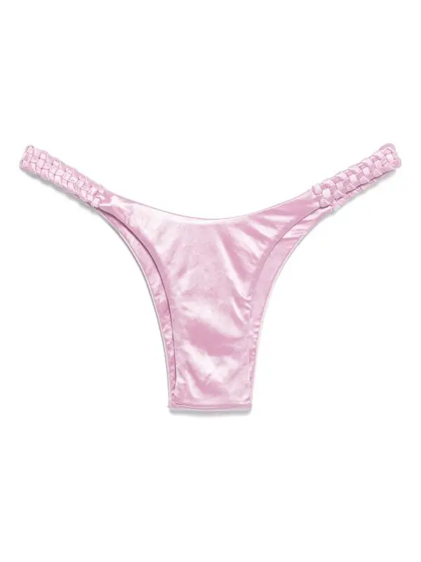 ISA BOULDER Highweave Bikini Bottom - Pink