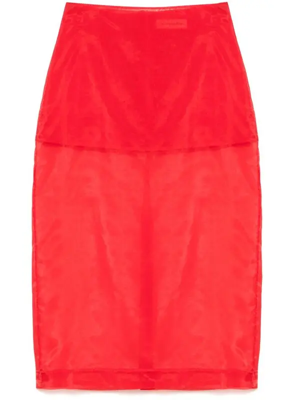 THE FRANKIE SHOP Peri Skirt - Red