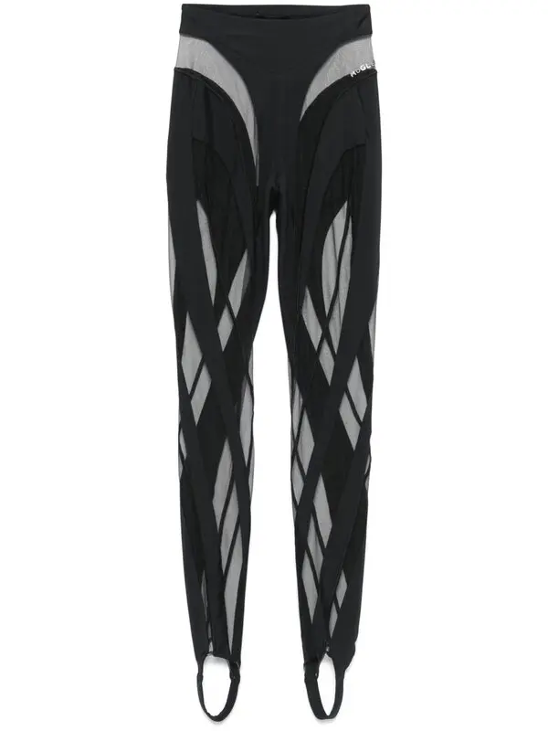MUGLER Spiral Leggings