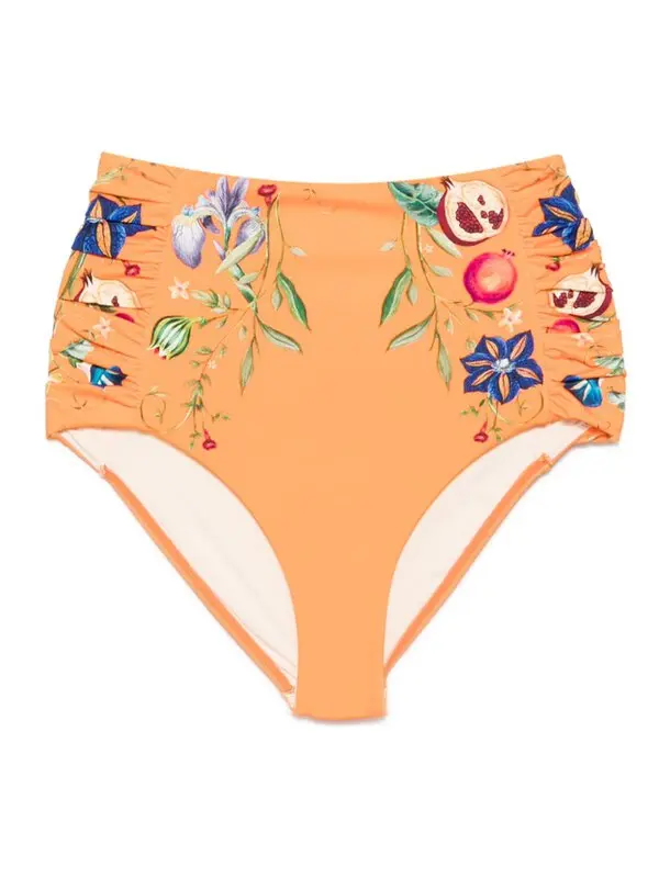 ALEMAIS Flores Bikini Bottom