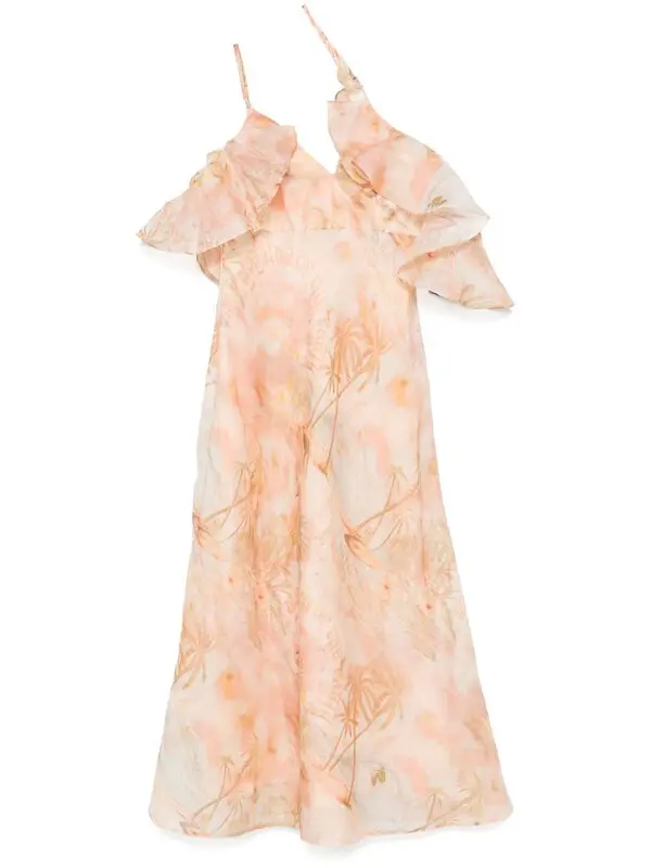 Zimmermann Illuminate Flutter Slip Dress