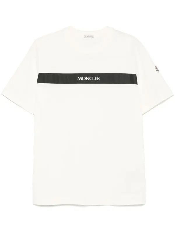 Moncler Rubberised Logo-print T-shirt