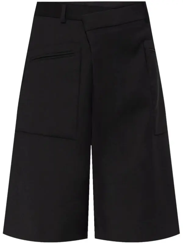 R13 Twist Detail Knee-length Shorts