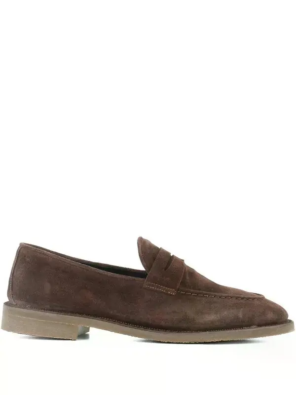 ALBERTO FASCIANI Suede Loafers