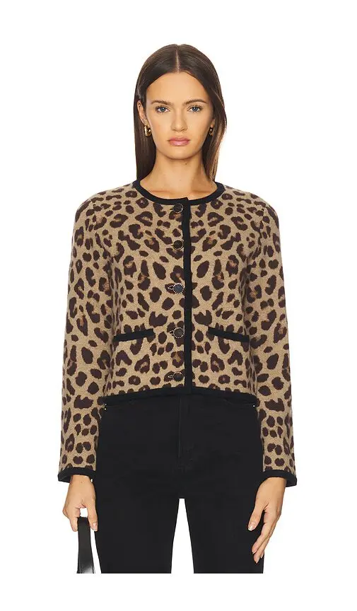 Paige Oberon Cardigan - Natural Multi