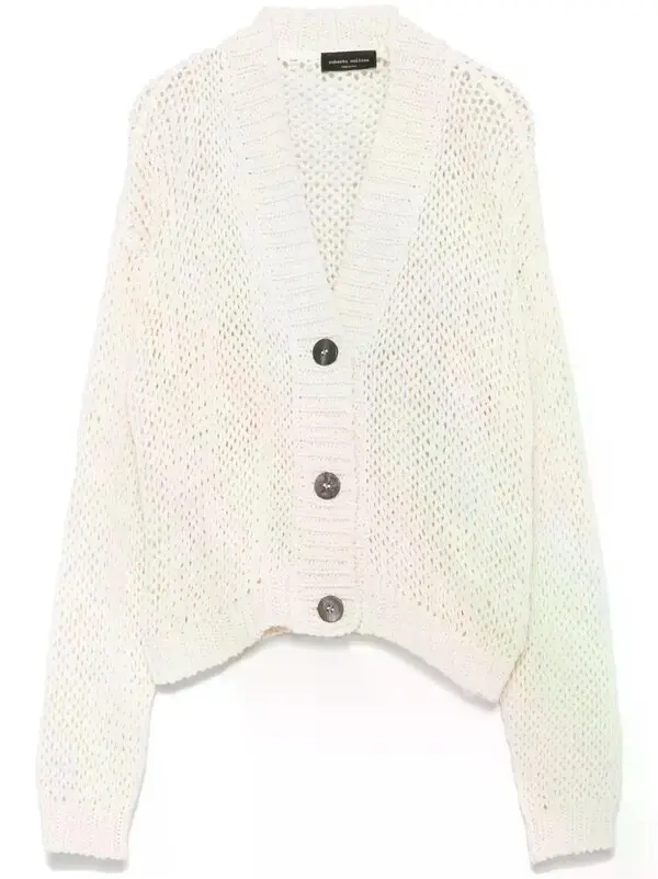 ROBERTO COLLINA Drop-shoulder Cardigan