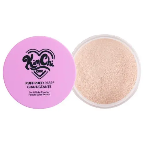 KIMCHI CHIC BEAUTY Giant Puff Puff Pass Set And Bake Powder 2.82oz