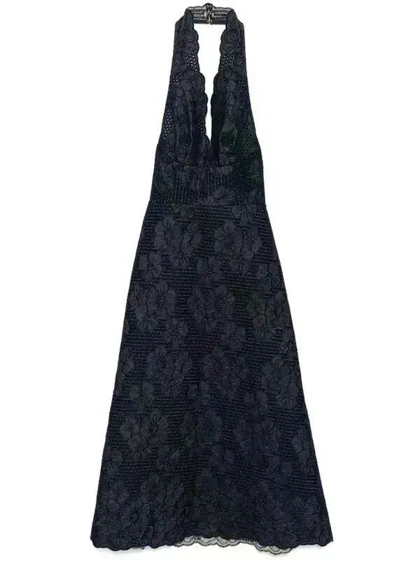 sachin and babi light blue dress ASOS DESIGN pleated embroidery maxi dress with cutwork in blue main image 1