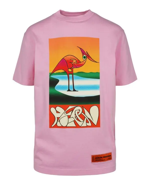 Heron Preston Abstract Graphic T-shirt - Multicolor