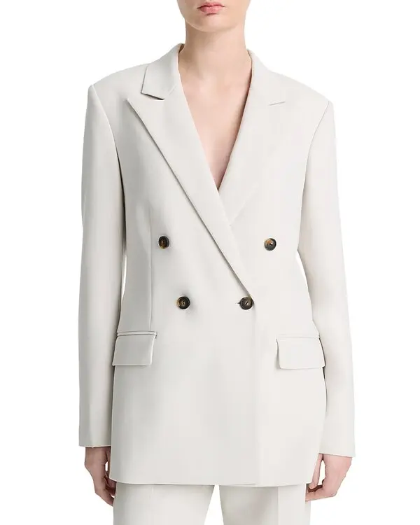 Vince Soft Sculpture Double-breasted Blazer