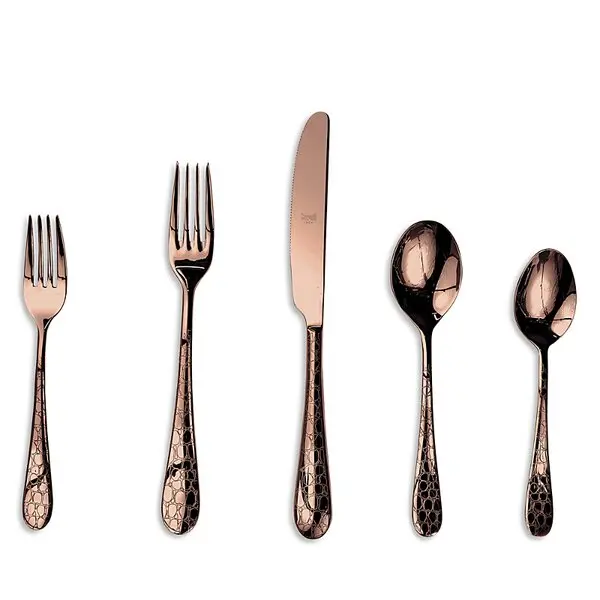 MEPRA Coccodrillo Oro 5-piece Place Setting - Bronze