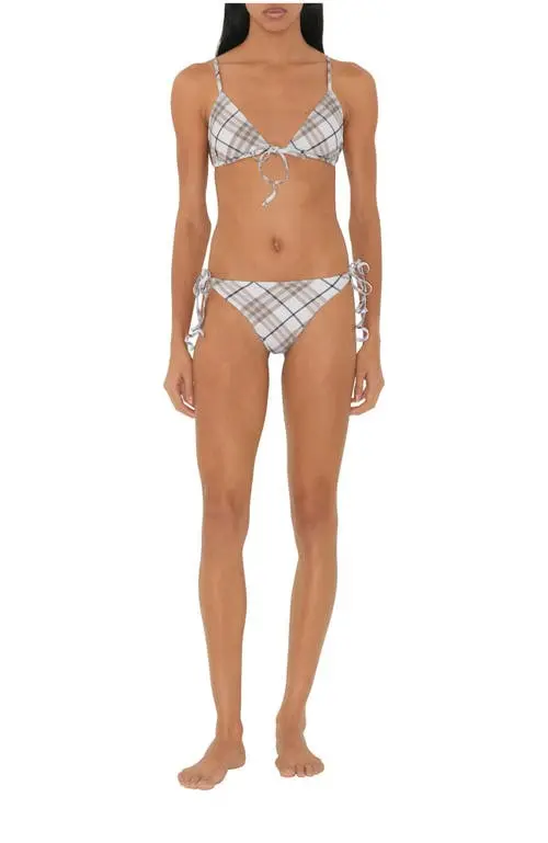Burberry Check Bikini Briefs - Cotton