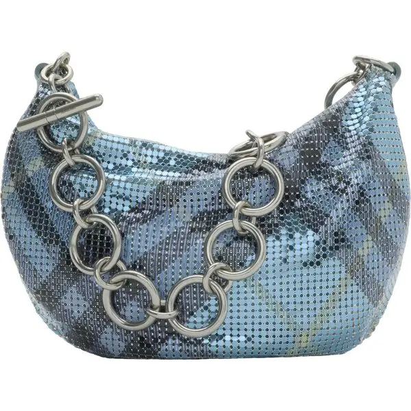 Burberry Check Chainmail Bag - Flood