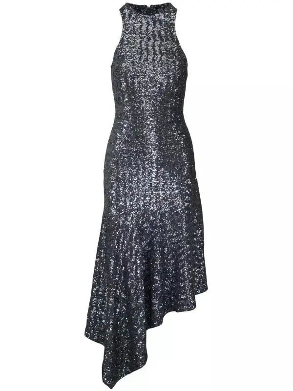 Michael Kors Lurex Asymmetric Dress
