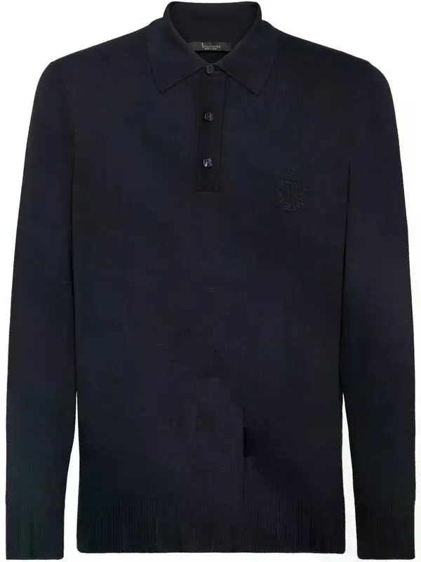 BILLIONAIRE Logo-embroidered Jumper