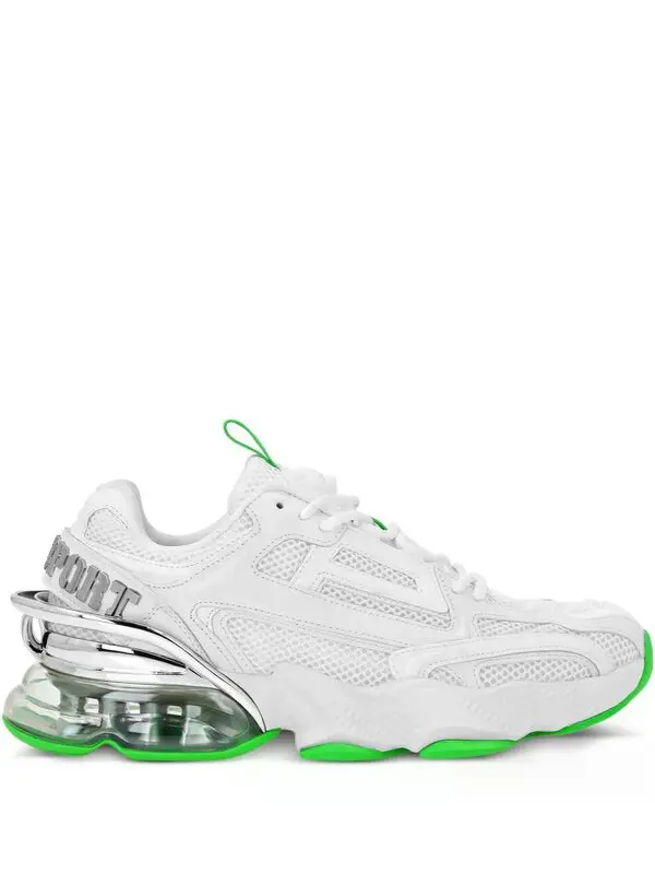 PLEIN SPORT Runner Ps Thunder Mix Sneakers - White