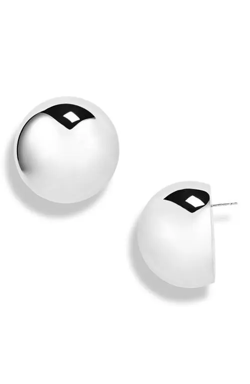 Jacquemus Le Salon Circle Stud Earrings