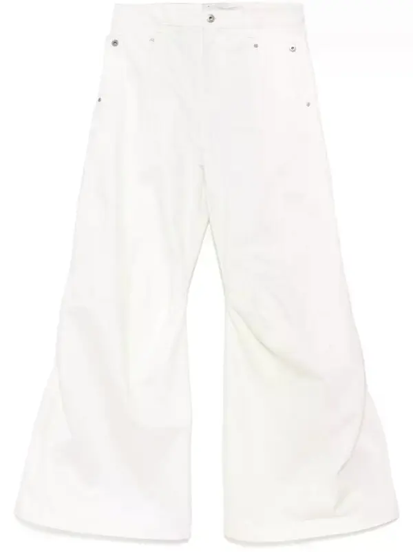 FENG CHEN WANG Pleated Jeans