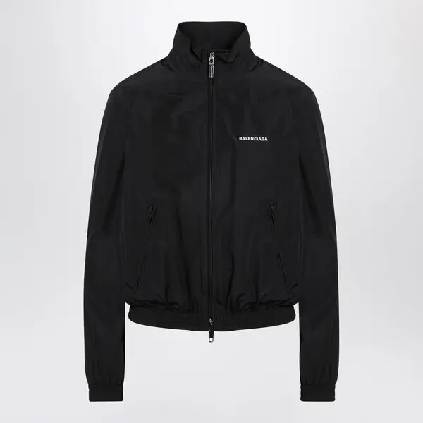 Balenciaga Bomber Jacket With Logo