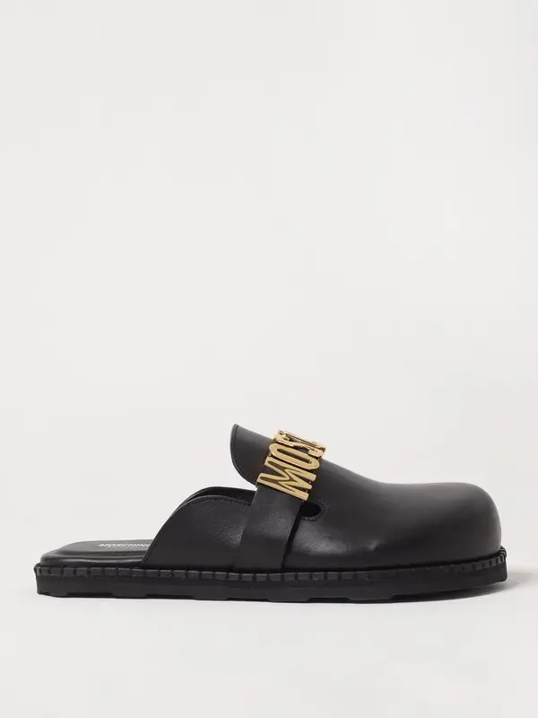 Moschino Clogs With Logo Detailing