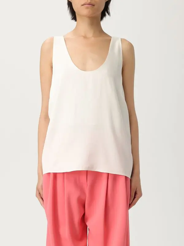 TWINSET Sleeveless Top - Pearl