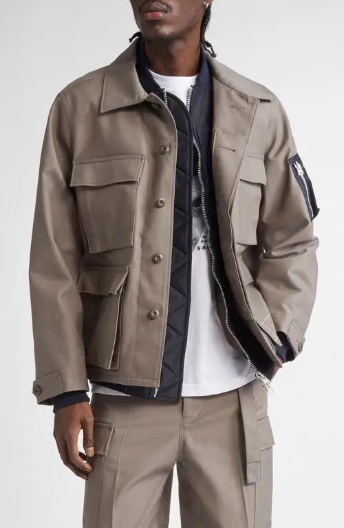 Sacai X Wtaps® Layered Chore Jacket