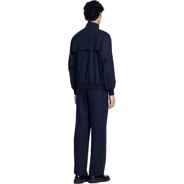 Sandro High-neck Zip-up Jacket