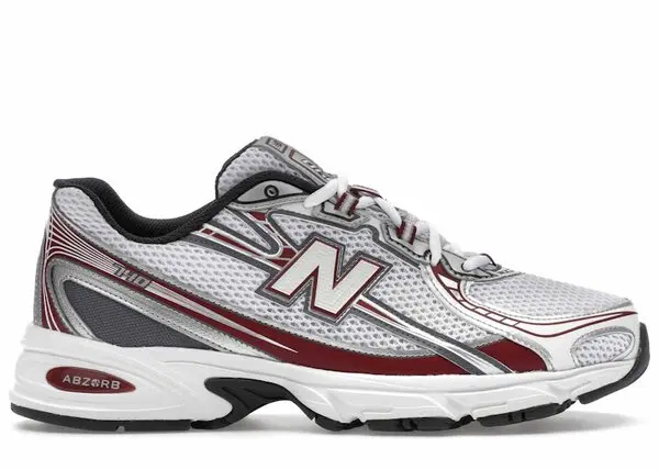 NEW BALANCE 740v2 Athletic Sneakers - Mercury Red/white/castlerock