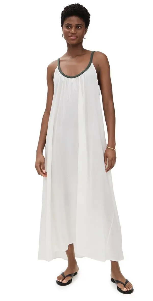 9seed Belize Dress - White | Editorialist