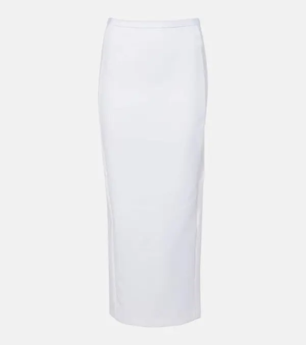 Max Mara Charme High-rise Pencil Skirt - White