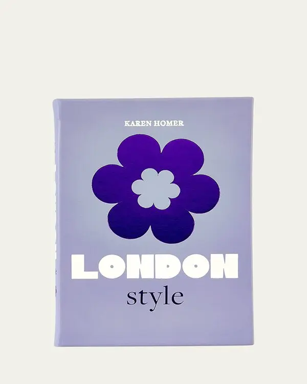 GRAPHIC IMAGE Little Book Of London Style" Leather-bound Book Karen Homer