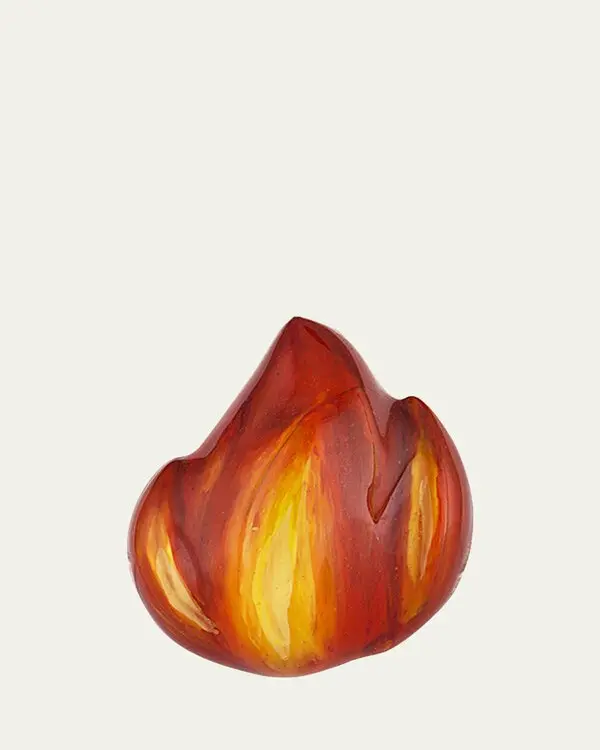 FILS UNIQUE Painted Flame Cufflinks