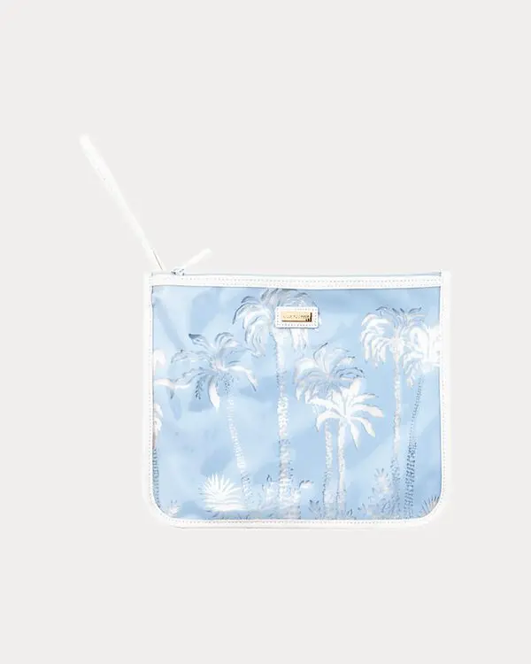 Lilly Pulitzer Beach Day Pouch Set Bluette Palms Way Home