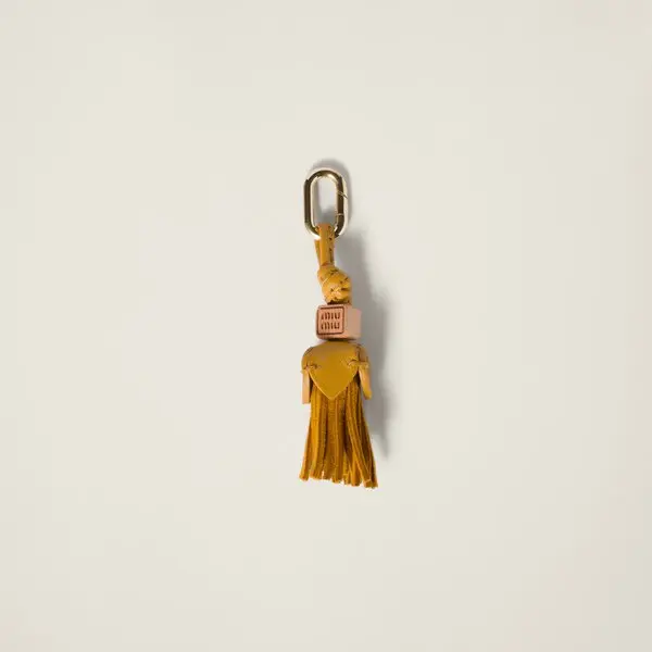 Miu Miu Leather Micro Trick - Whiskey