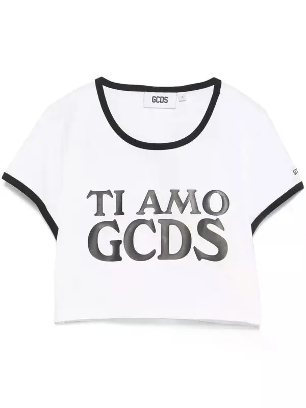 Gcds Ti Amo T-shirt - White
