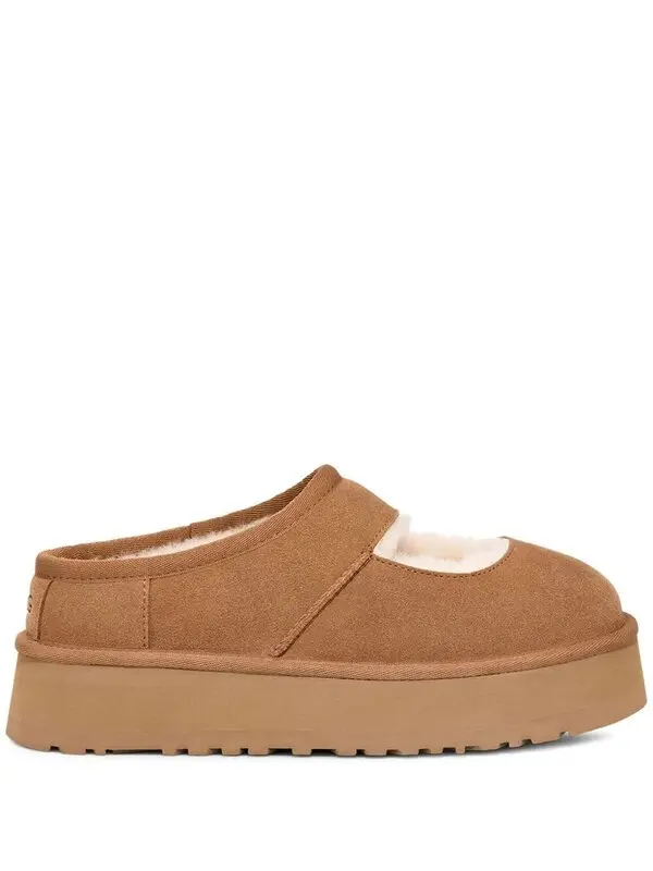 UGG Bea Mary Jane Slippers - Brown