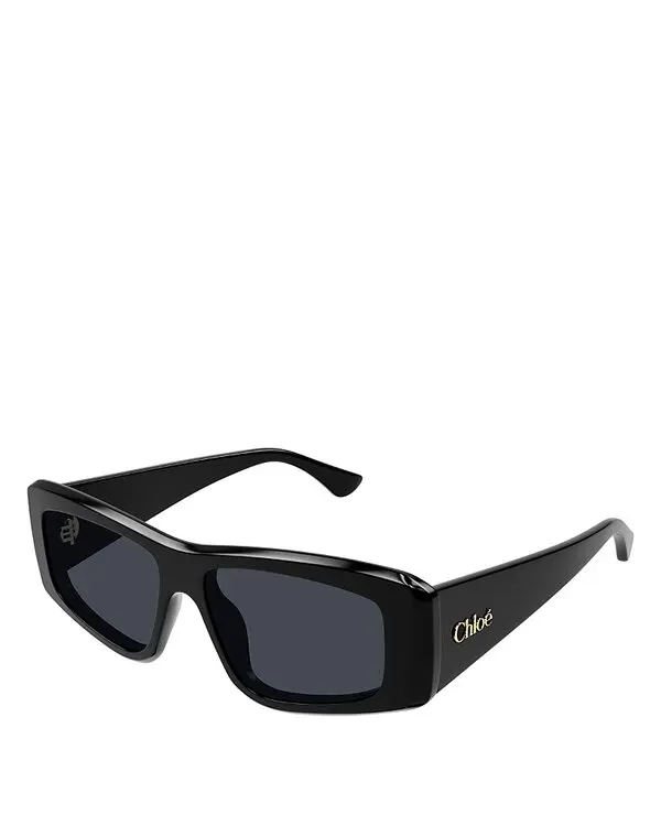 Chloé Izia Rectangle Sunglasses, 55mm