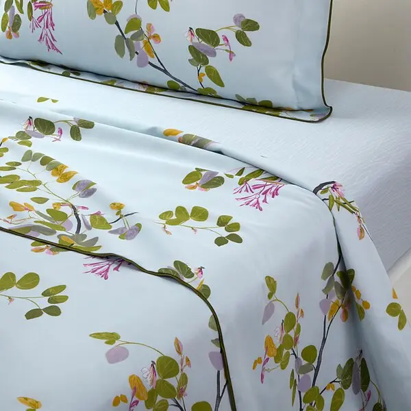 YVES DELORME Luciole Flat Sheet, Full/queen